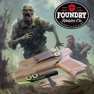 IWB zombie sgt – Foundry Holster Co | Concealed Carry Holsters